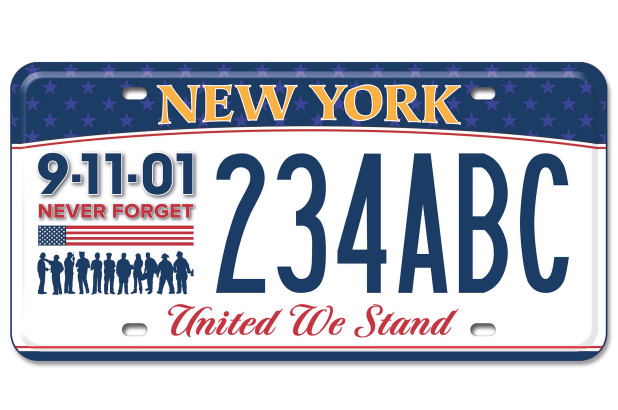 Sales of License Plates Commemorating 9/11 Off to a Strong Start - 9/11 ...