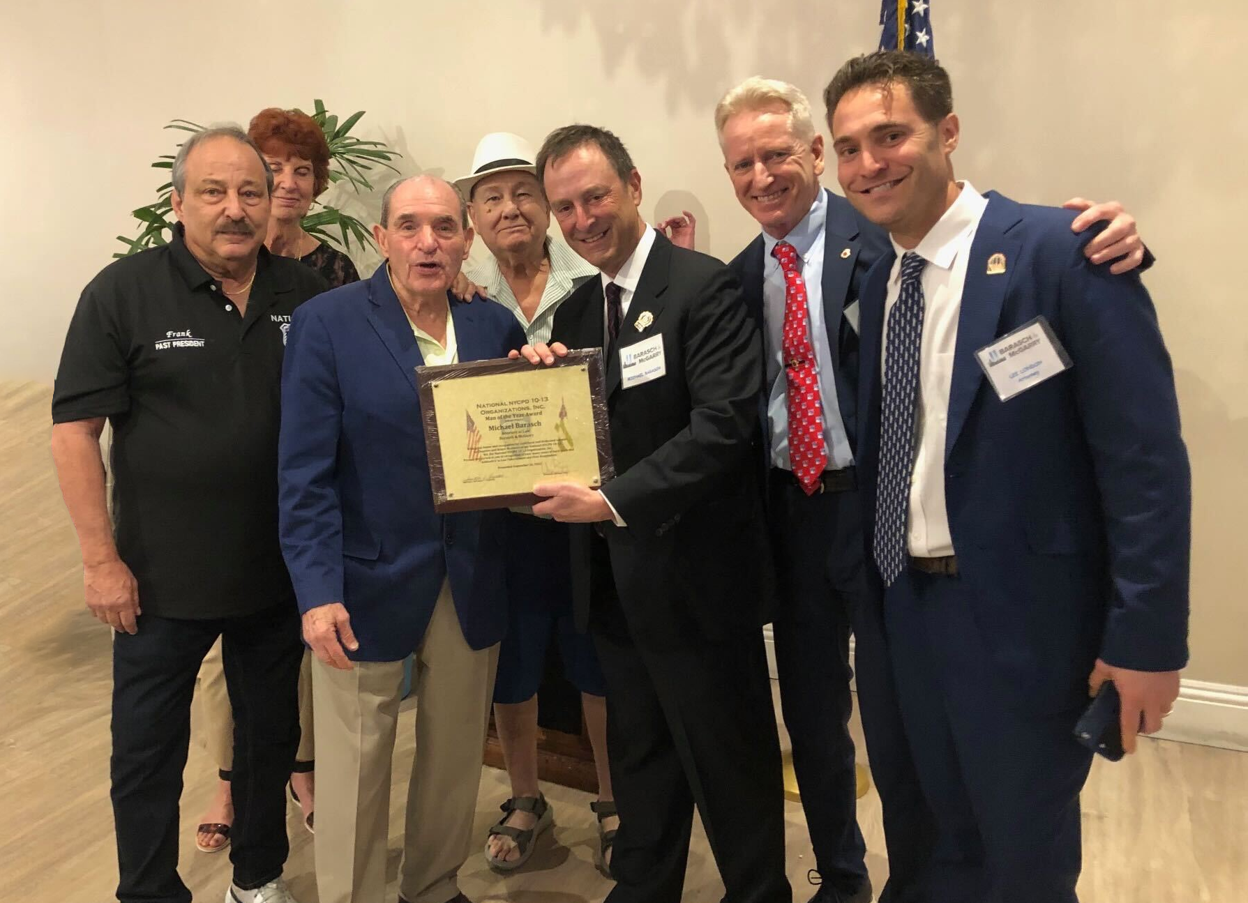 Mike Barasch Receives National NYPD 10-13 Man of the Year Award - 9/11 ...